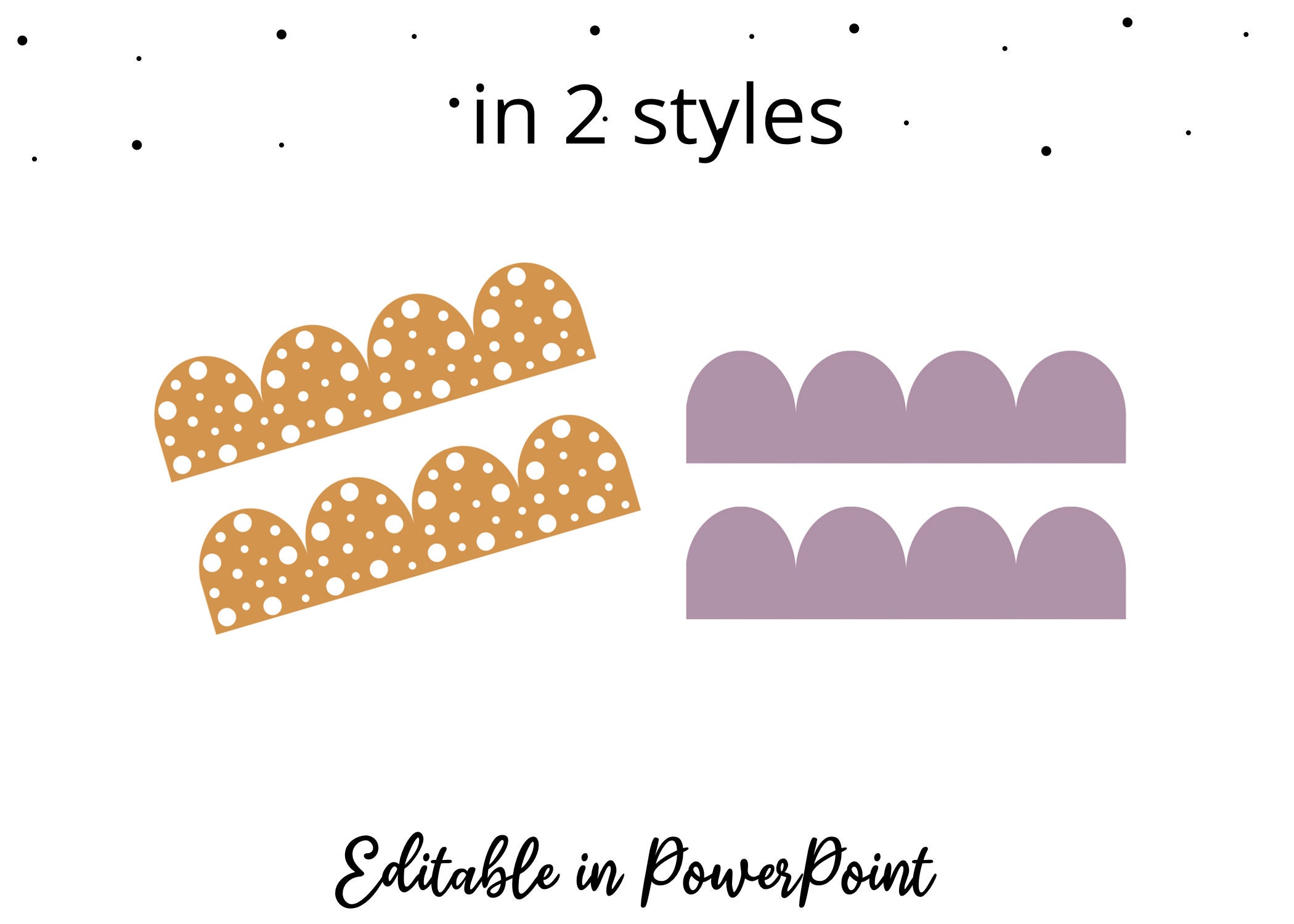 Bulletin Board Borders, Classroom Borders, Polka Dots Bulletin Board ...