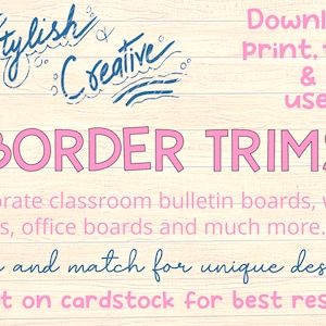 Polka Dot Bulletin Board Borders, Vibrant Classroom Decor (printable ...