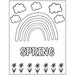 Printable Spring Coloring Pages, Welcome Spring Coloring Worksheets ...