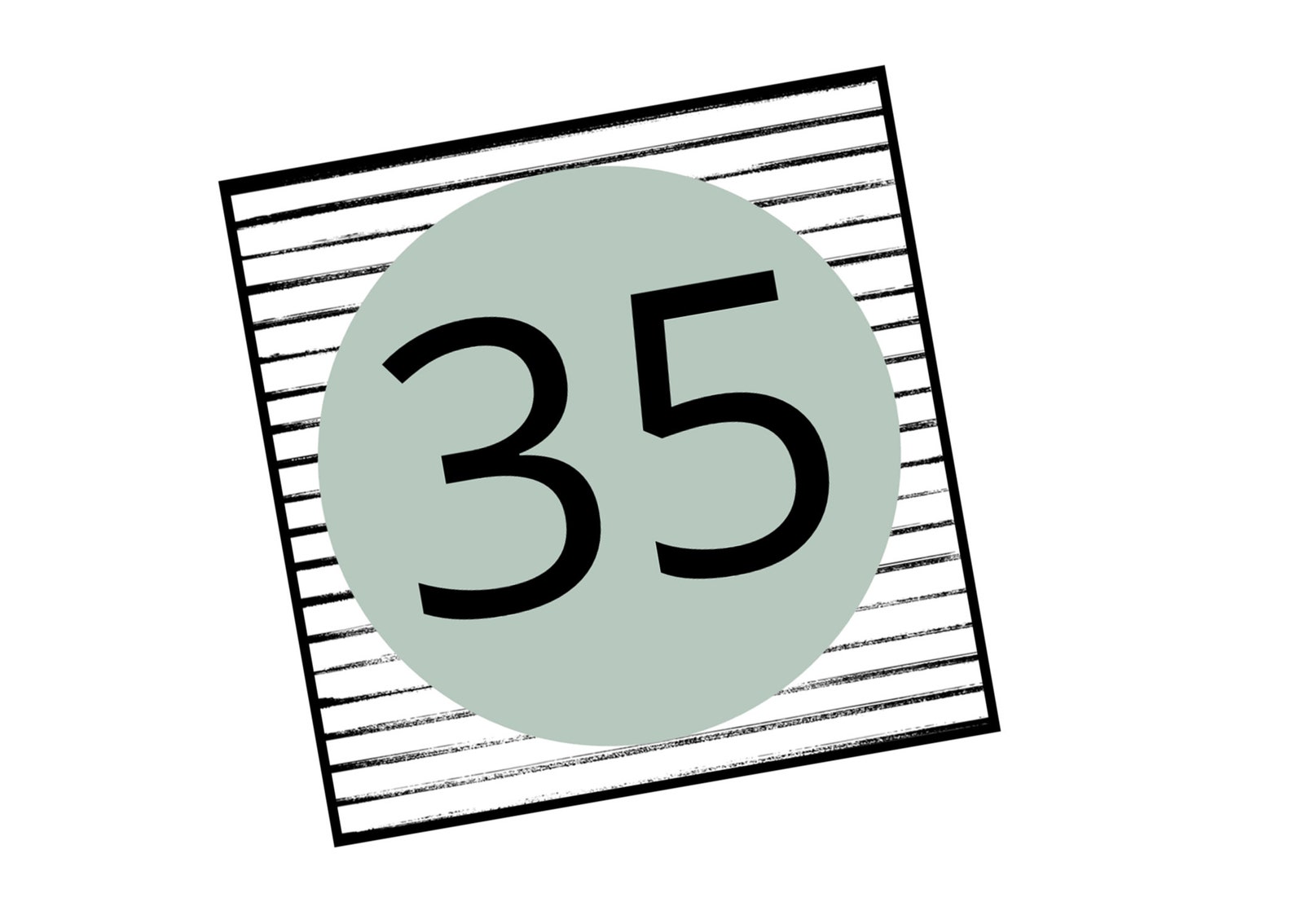 Printable Classroom Calendar Numbers, Square Number Cards, Printable ...