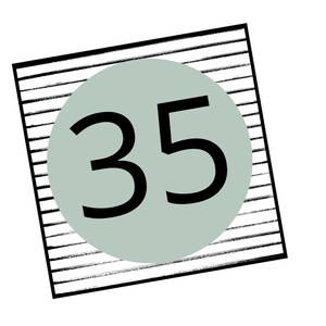 Printable Classroom Calendar Numbers, Square Number Cards, Printable ...