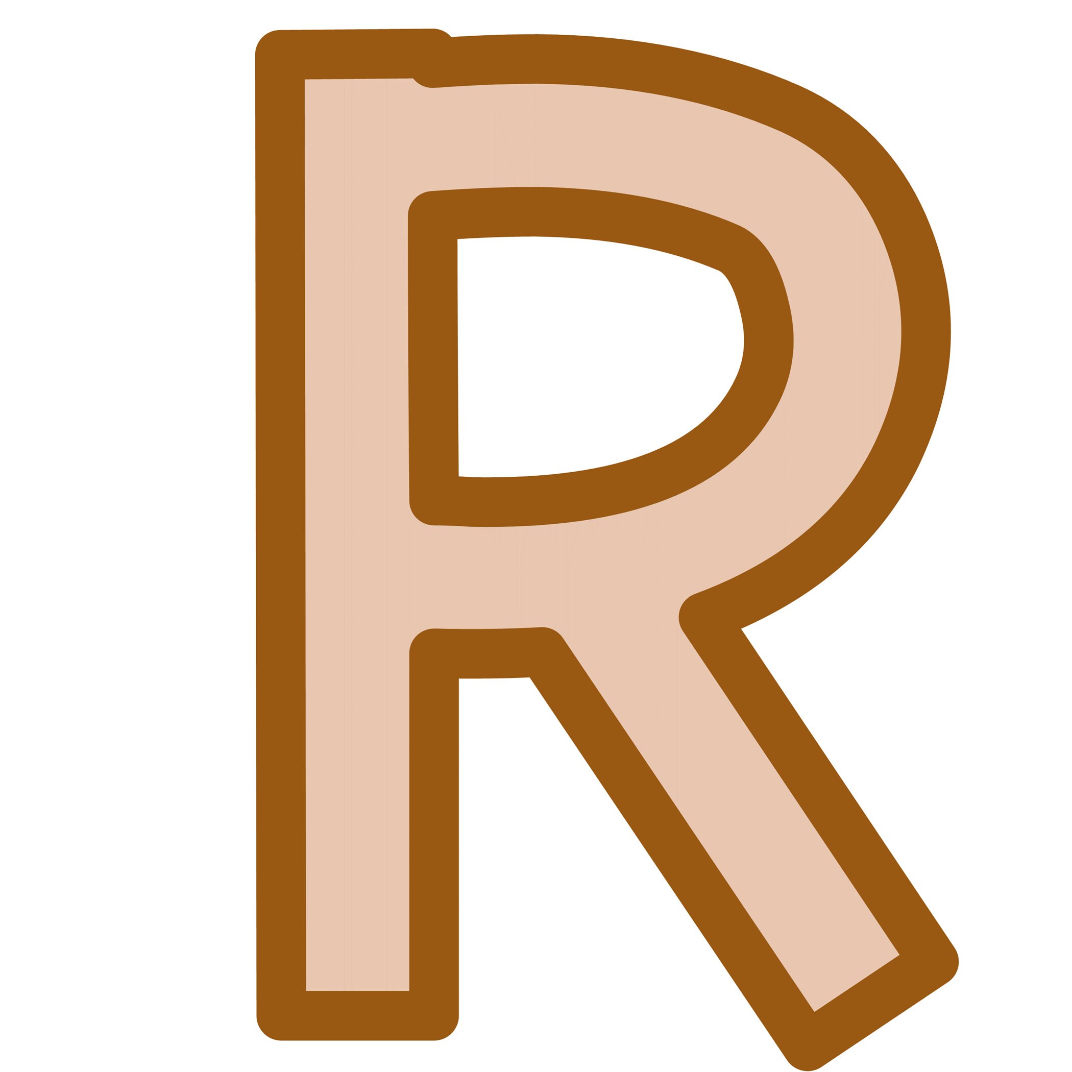 Printable Boho Neutral Bulletin Board Large Alphabet Letters, Alphabet ...