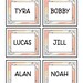 Printable Boho Neutral Name Labels, Editable Name Tags, Cubby Tags ...