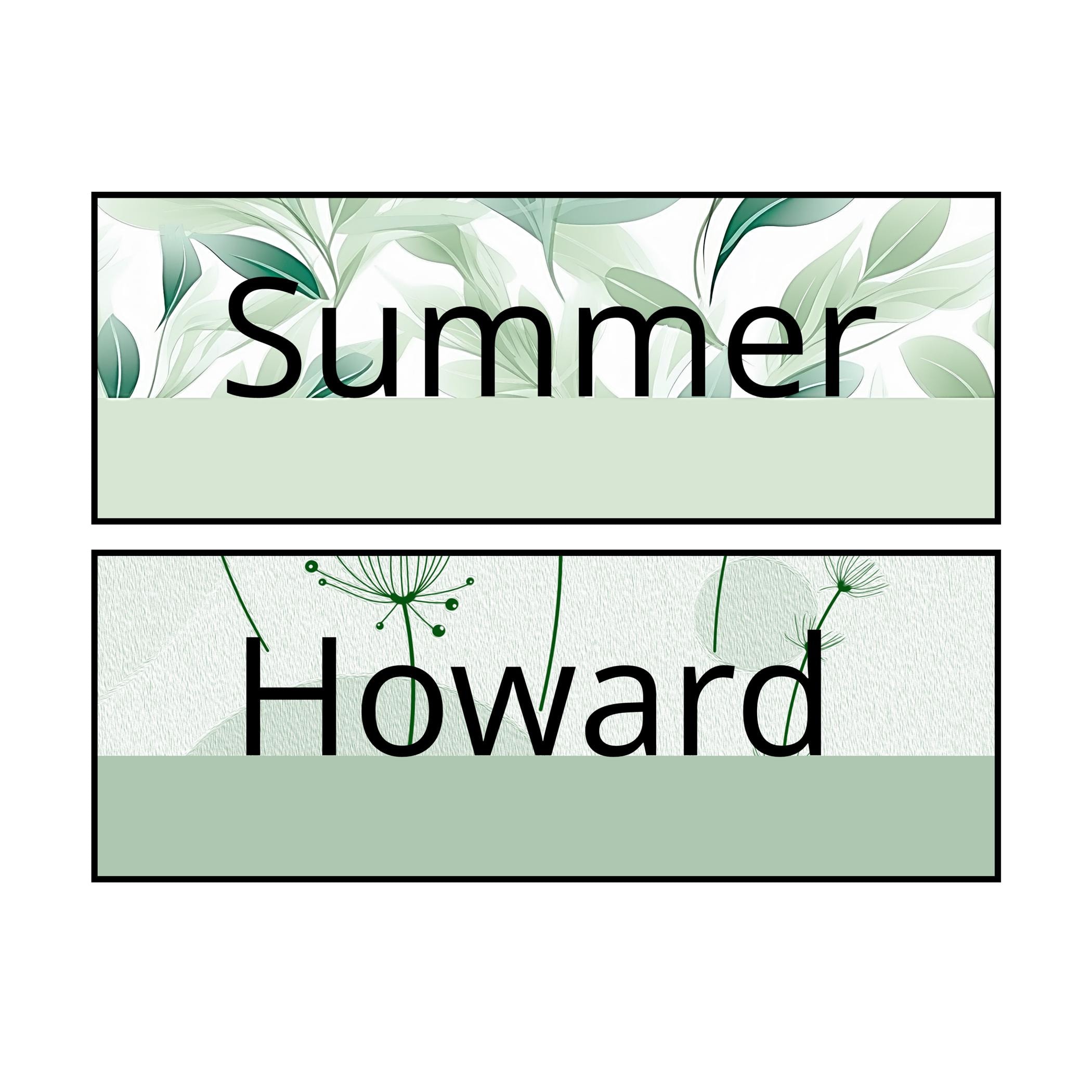 Sage Green Botanical Name Labels, Plants Theme Classroom Decor (PDF ...