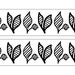 Black and White Botanical Bulletin Board Borders (printable PNG, PDF ...