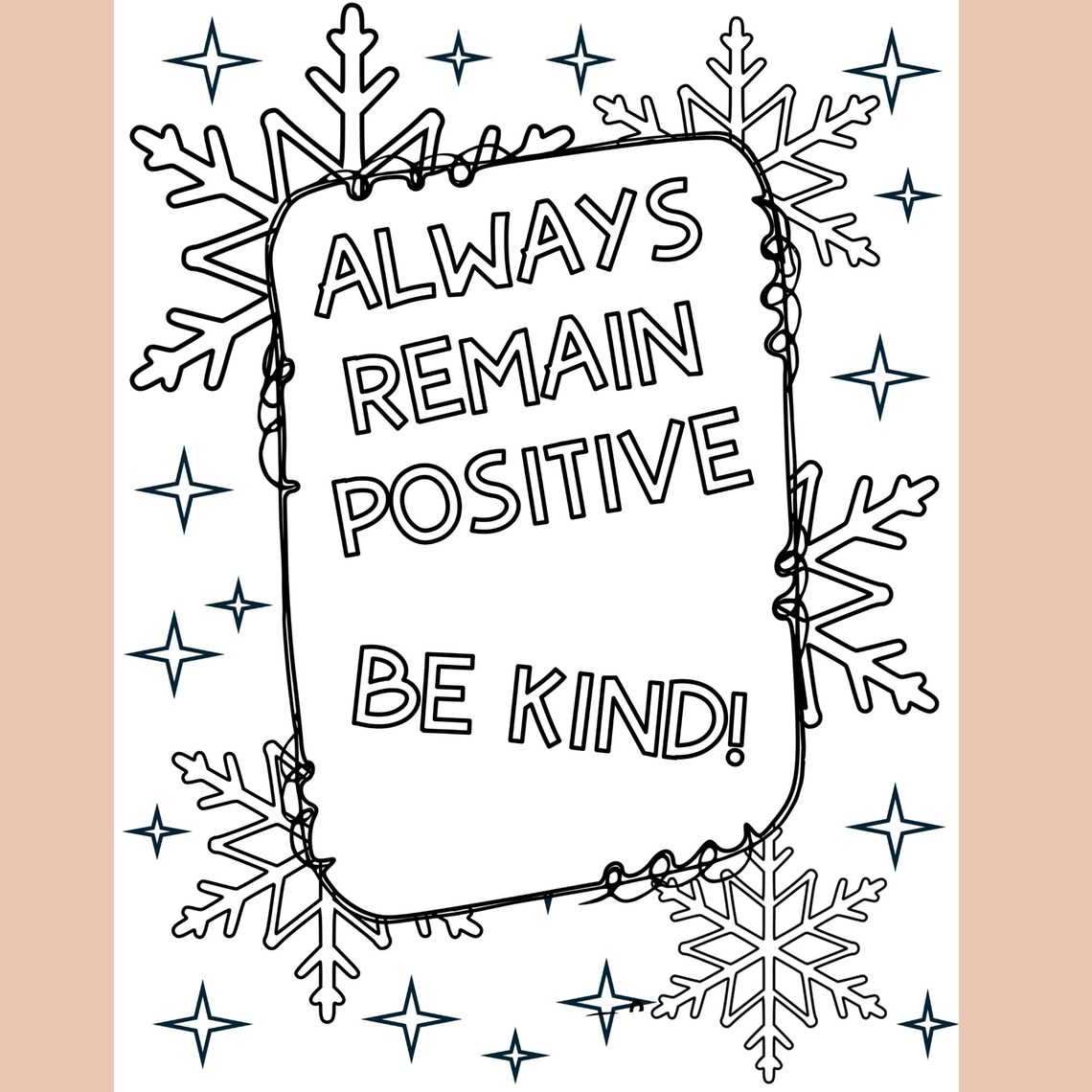 Printable Growth Mindset Coloring Pages, Editable Motivational Coloring ...