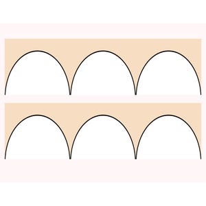 Printable Boho Bulletin Board Borders, Border Trims, Scalloped Borders ...