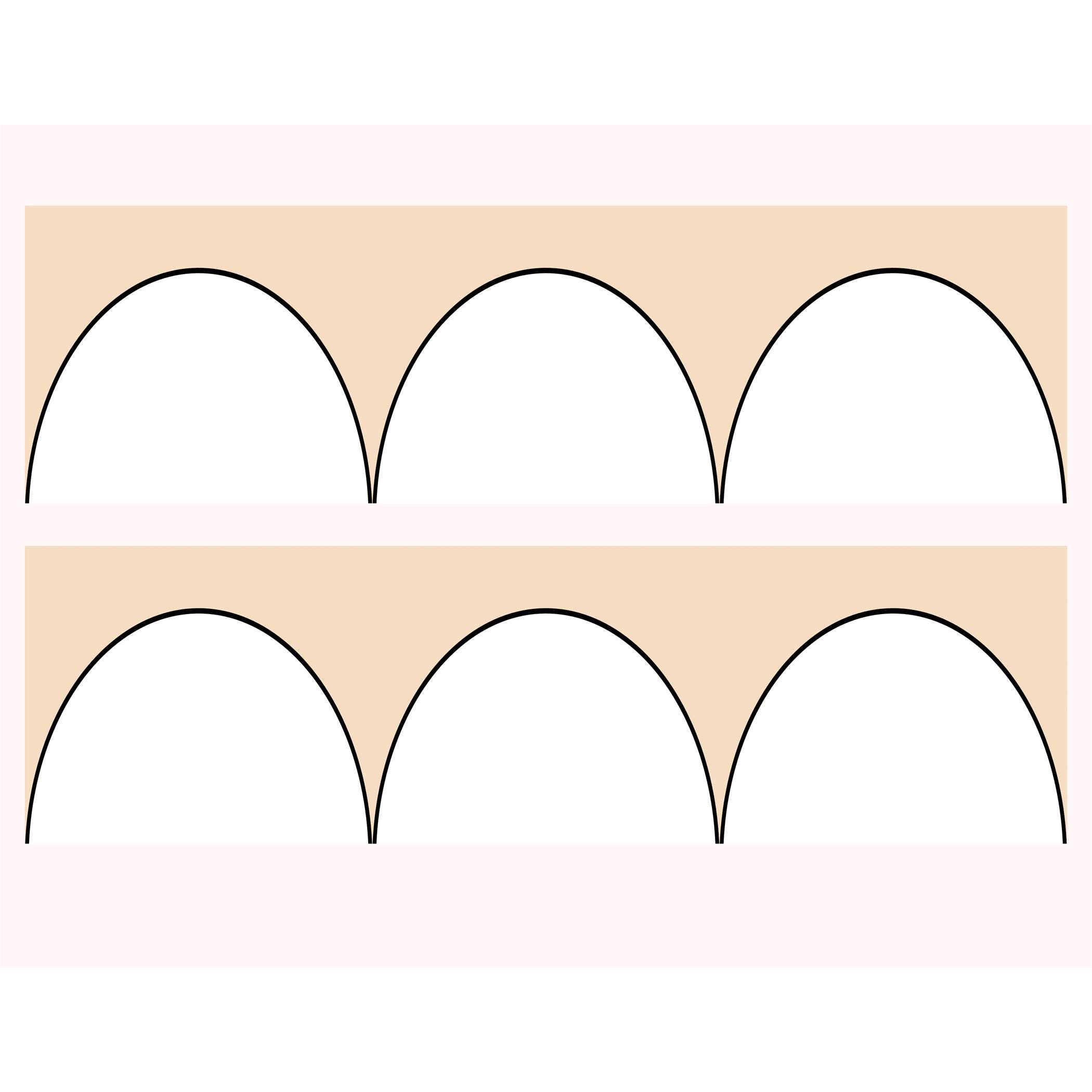 Printable Boho Bulletin Board Borders, Border Trims, Scalloped Borders ...