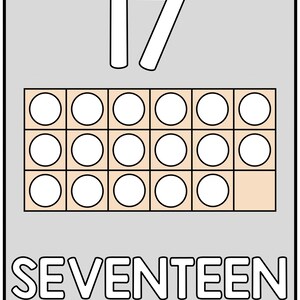 Printable Modern Calm Colors Classroom Number Posters Wall Display ...