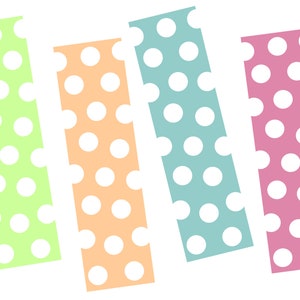 Bulletin Board Borders, Polka Dots Classroom Borders, Back to School ...