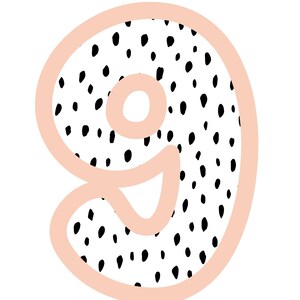 Back to School Printable Spotty Bulletin Board Letters, Spotty Large ...