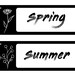 Black and White Classroom Labels, Student Name Tags, Printable ...