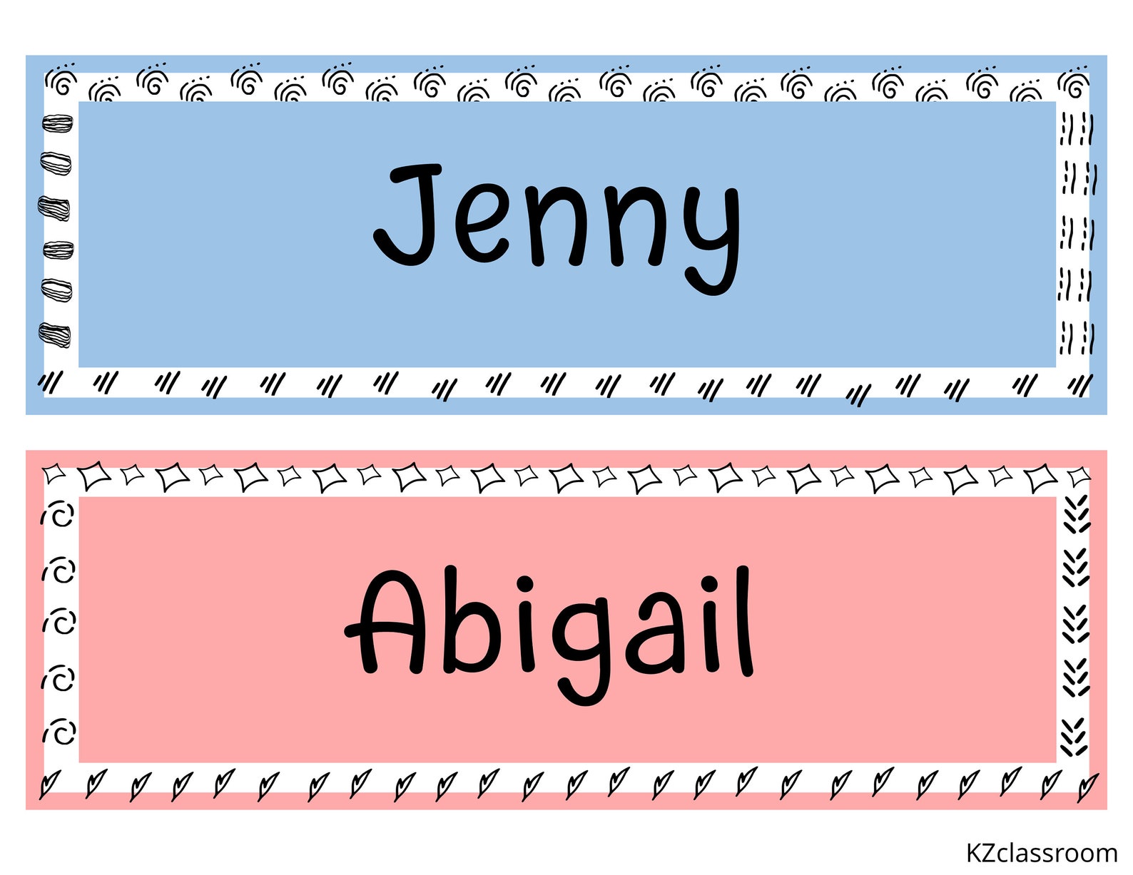 Boho Classroom Labels, Student Name Tags, Back to School Labels ...