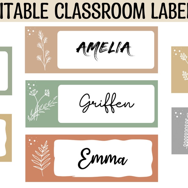 Plant Name Tags - Etsy