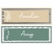 Printable Botanical Student Name Plates, Editable Autumn Classroom ...