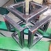 Scrap Metal Steel Art Infinty Cube Sculpture - Etsy