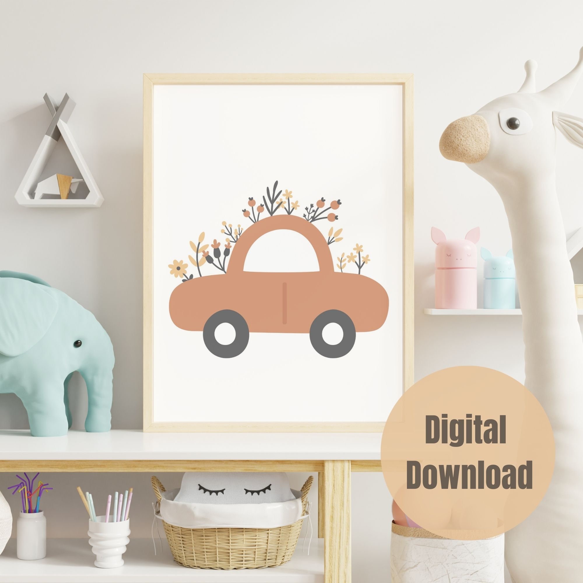 Boho Rainbow Printable Wall Art Nursery Art Set of 3 - Etsy