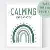 20 Calming Corner Posters School Counselor Office Decor Therapy Boho ...