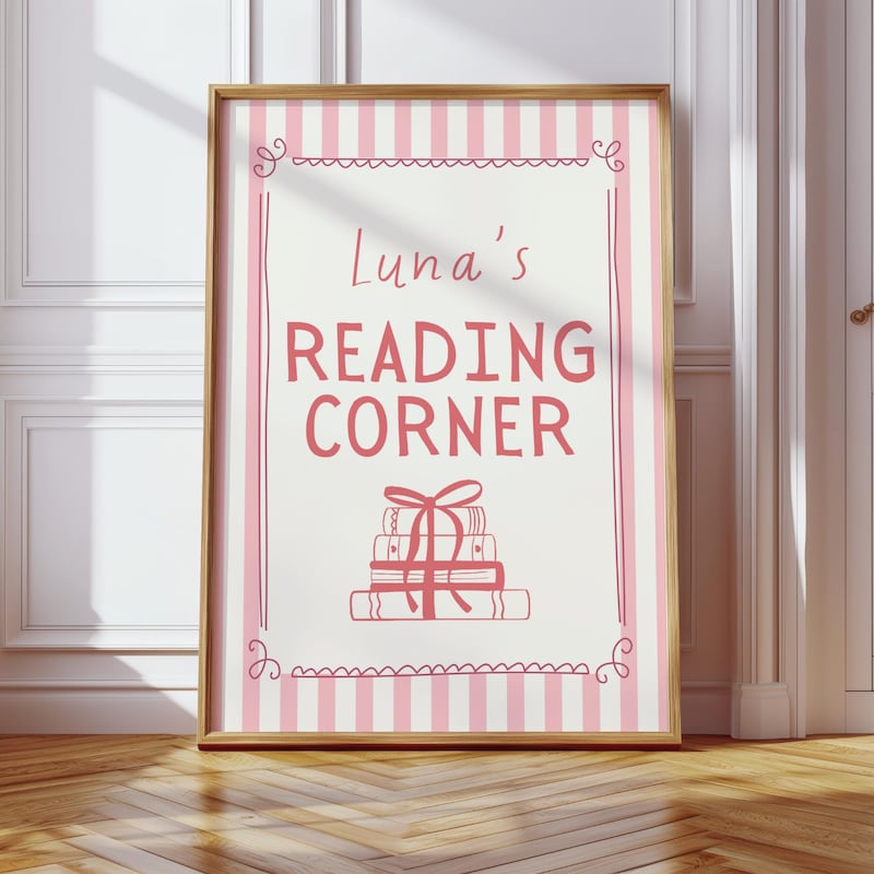 Reading Corner - Etsy