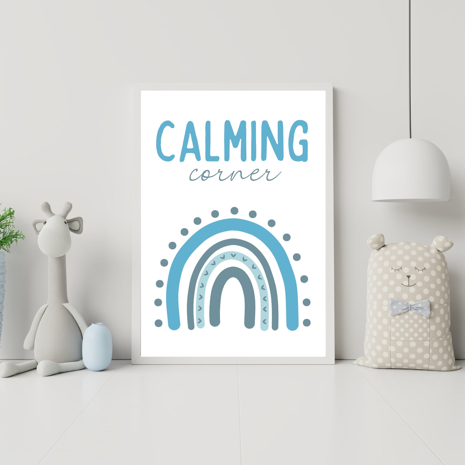 Calm Down Corner Printable Poster Sign, Calming Classroom Decor ...
