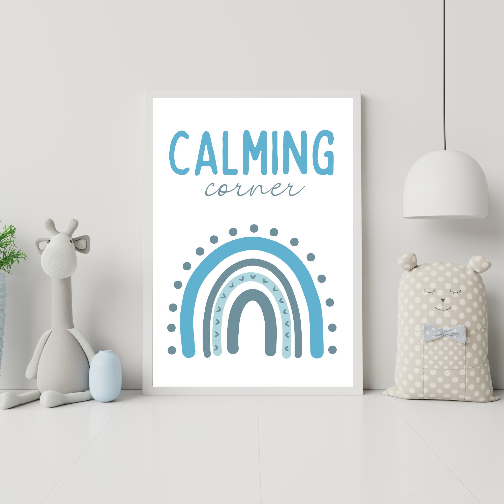 Calm Down Corner Printable Poster Sign, Calming Classroom Decor ...