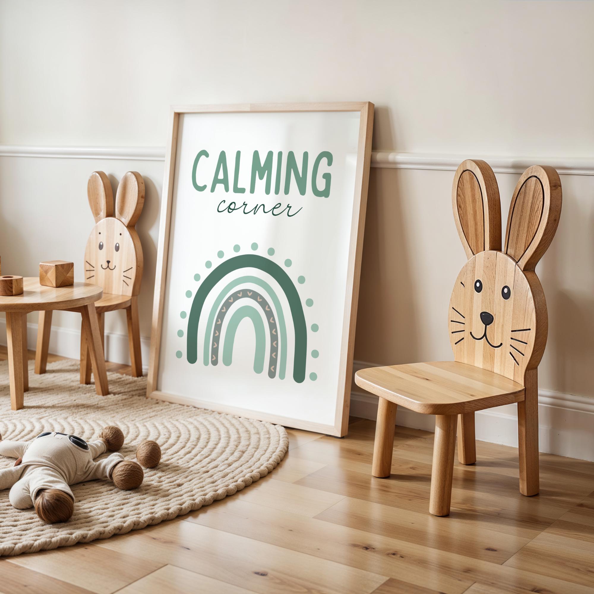 8 Calm Down Corner Posters Sign Kit Printables, Boho Classroom Playroom ...