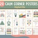 20 Calming Corner Posters School Counselor Office Decor Therapy Boho ...