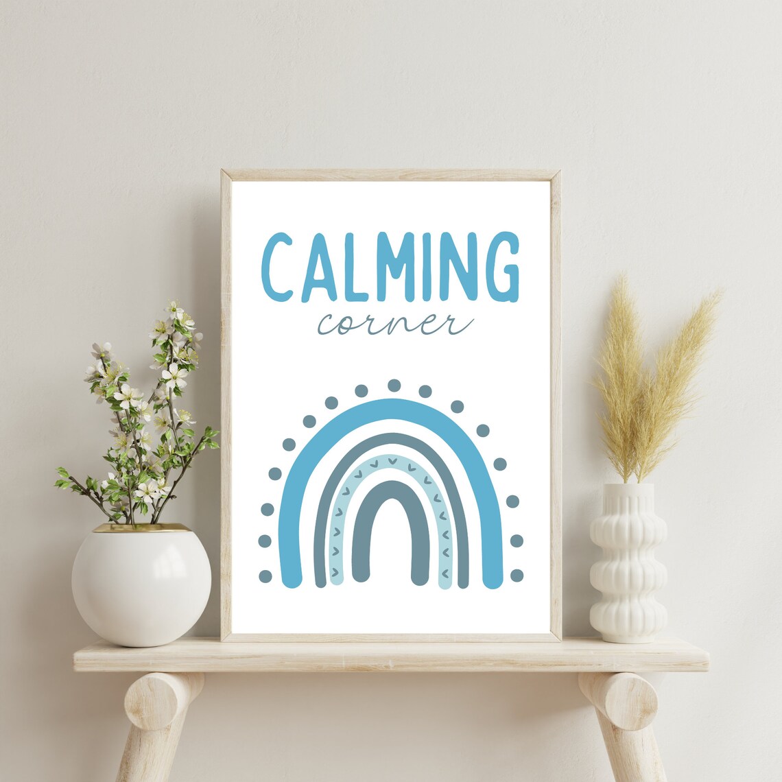 Calm Down Corner Printable Poster Sign, Calming Classroom Decor ...