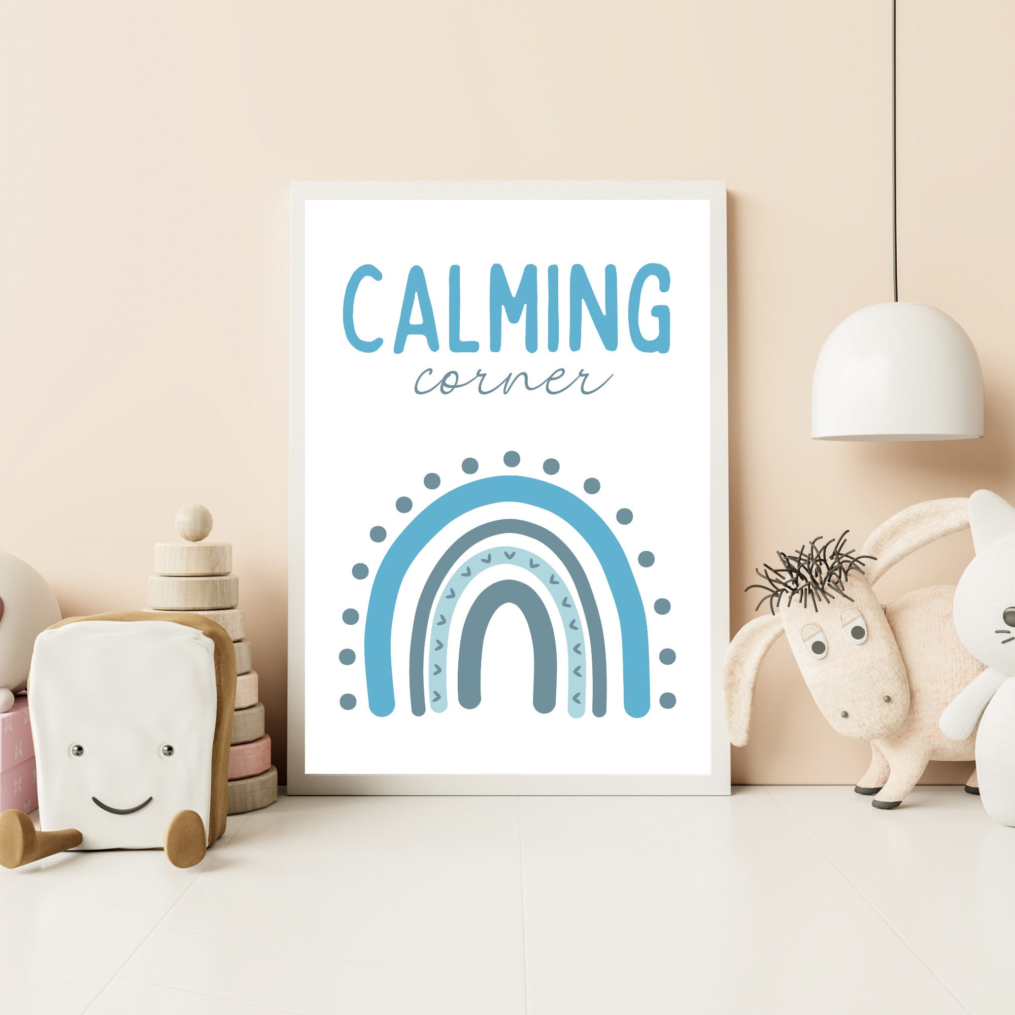 Calm Down Corner Printable Poster Sign, Calming Classroom Decor ...