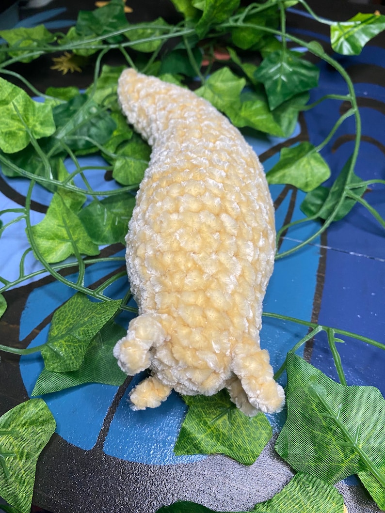 Crochet Banana Slug Plush - Etsy