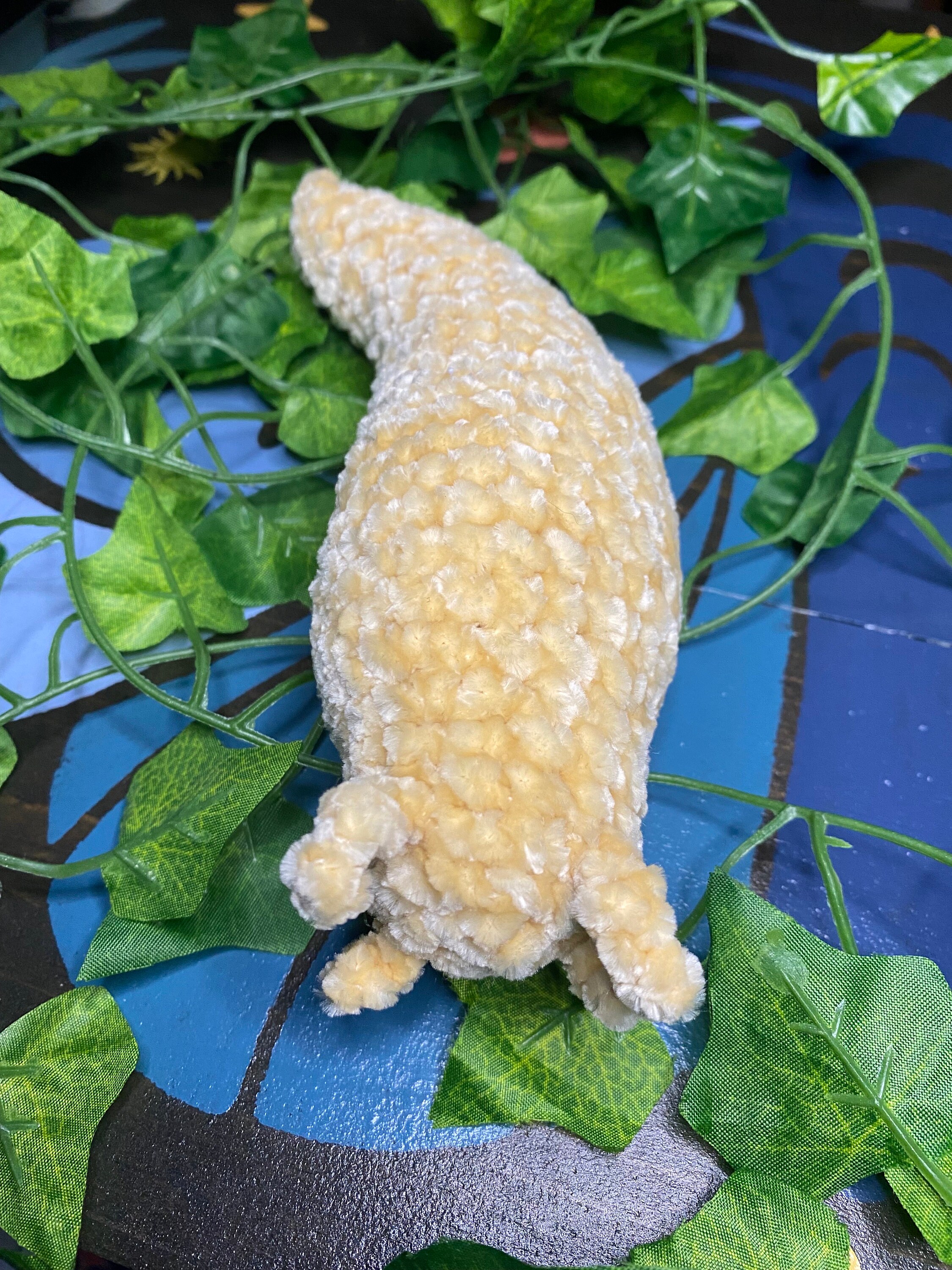 Crochet Banana Slug Plush - Etsy