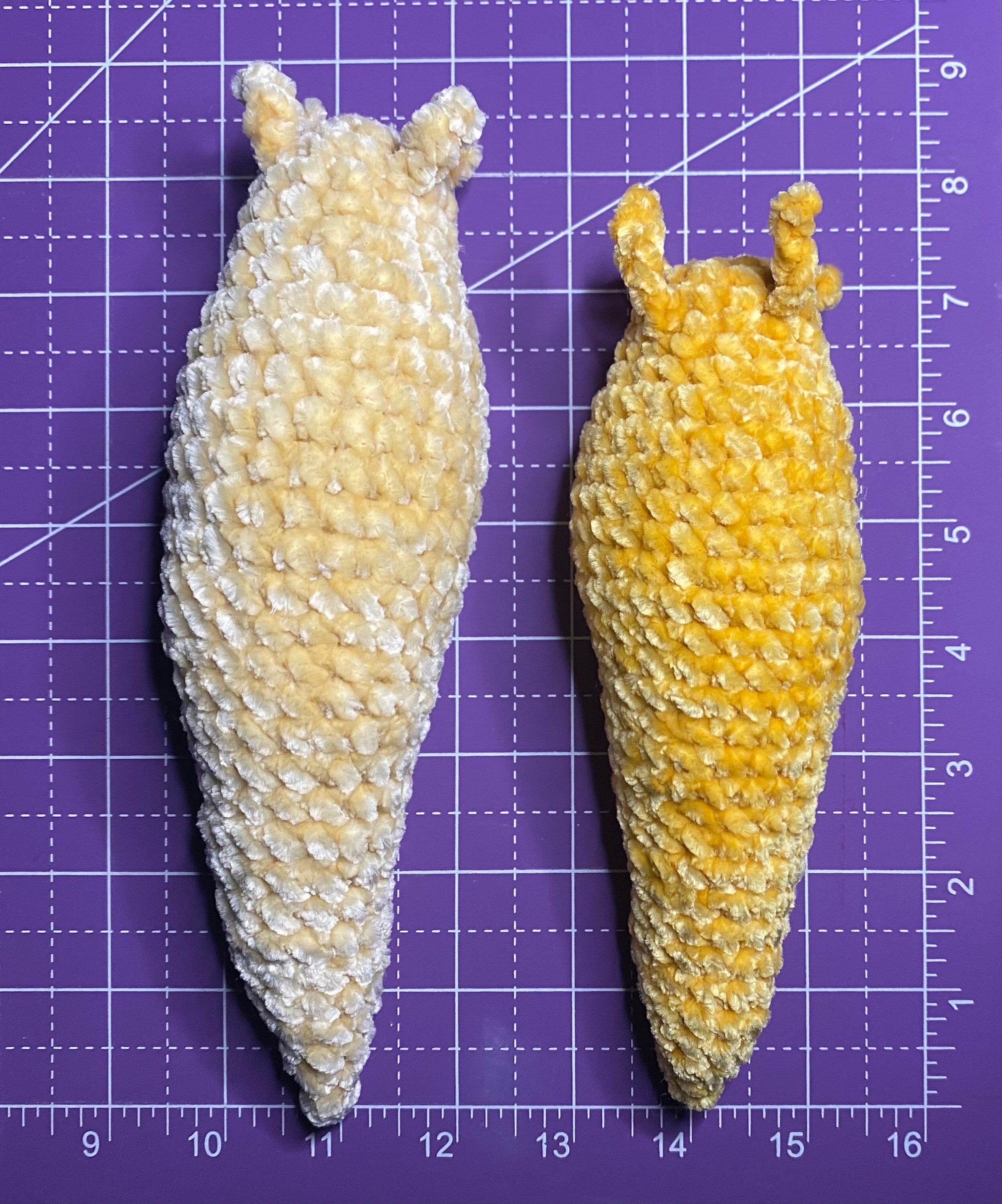 Crochet Banana Slug Plush - Etsy