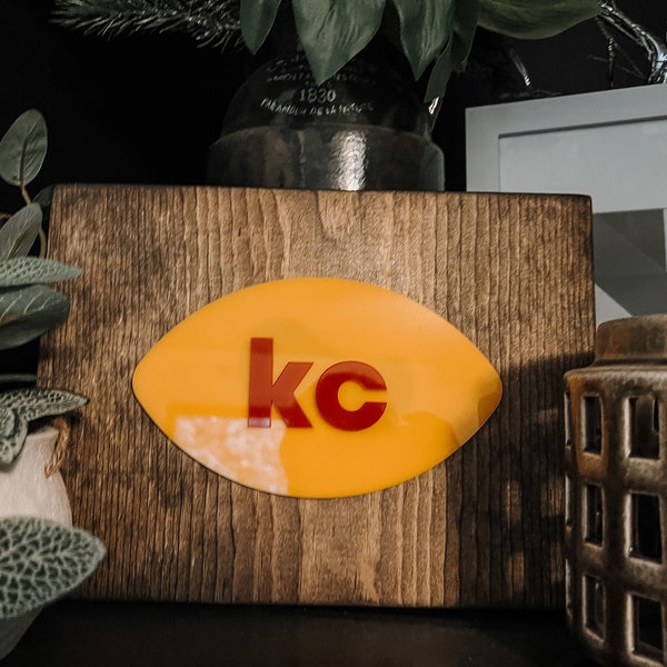 Kansas City Chiefs Wood Sign - Etsy