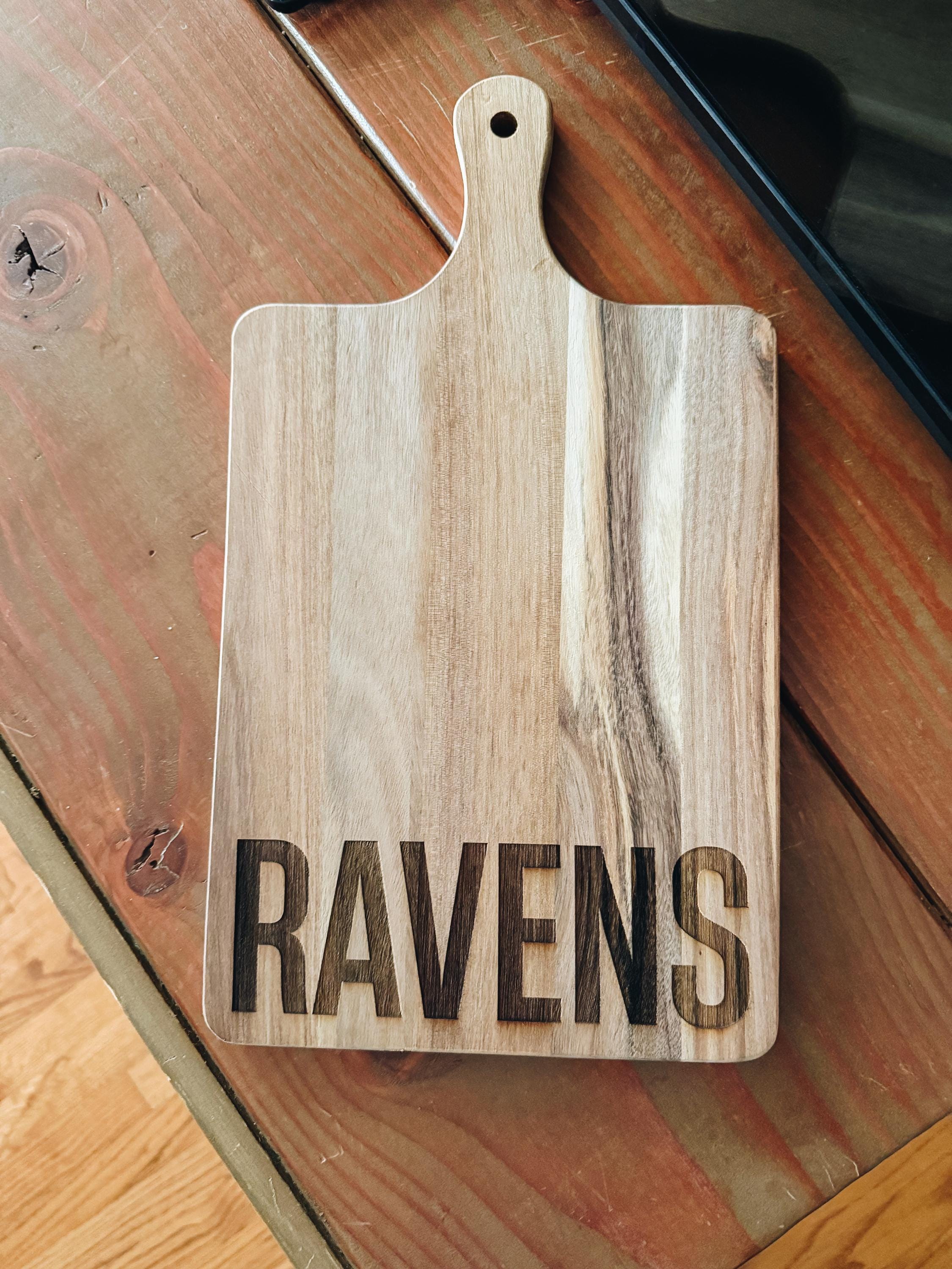NFL Team Charcuterie Board, Custom Football Cutting Board, Personalized ...