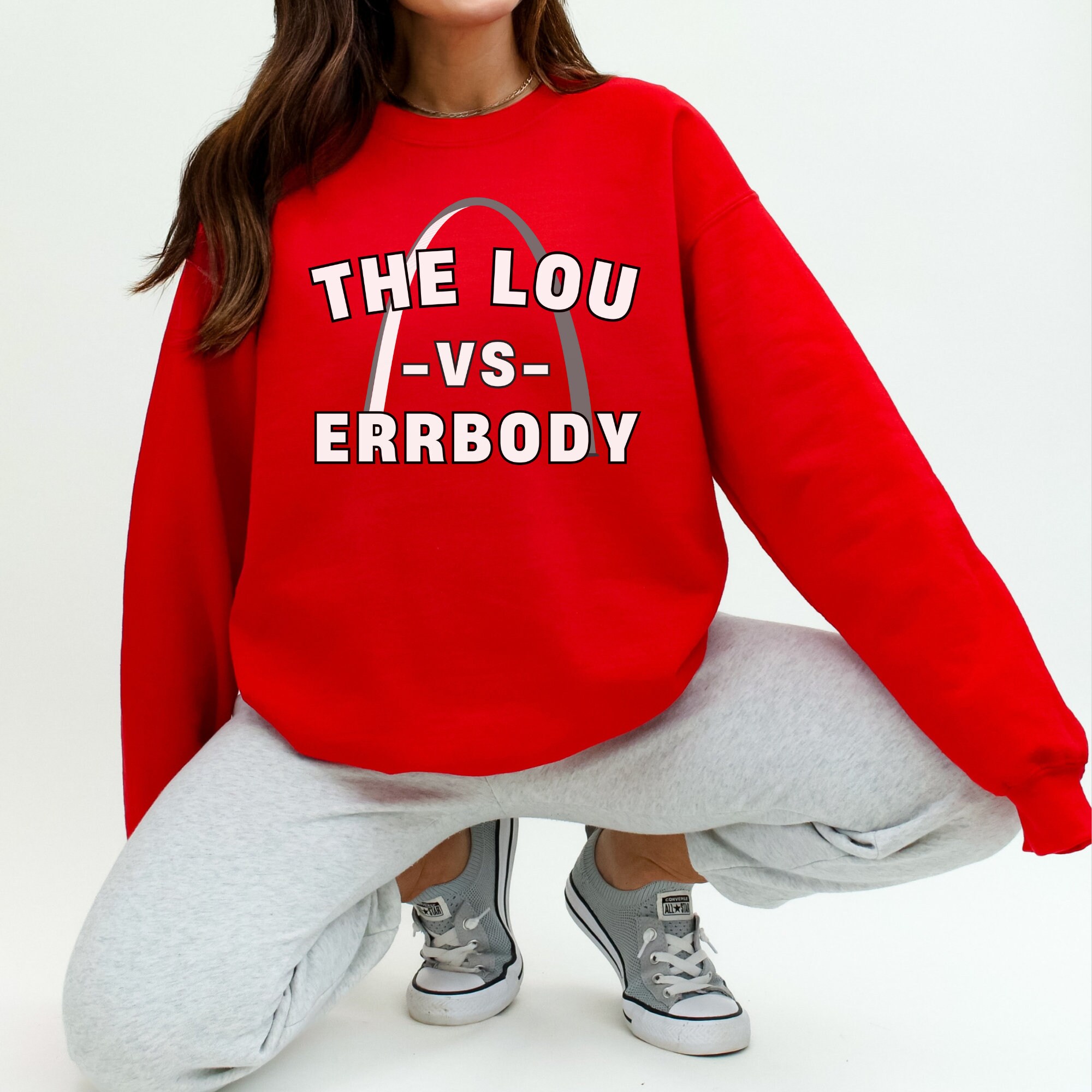 The Lou Vs Errbody Sweatshirt - St. Louis Arch 314 Day Unisex Shirt - Etsy