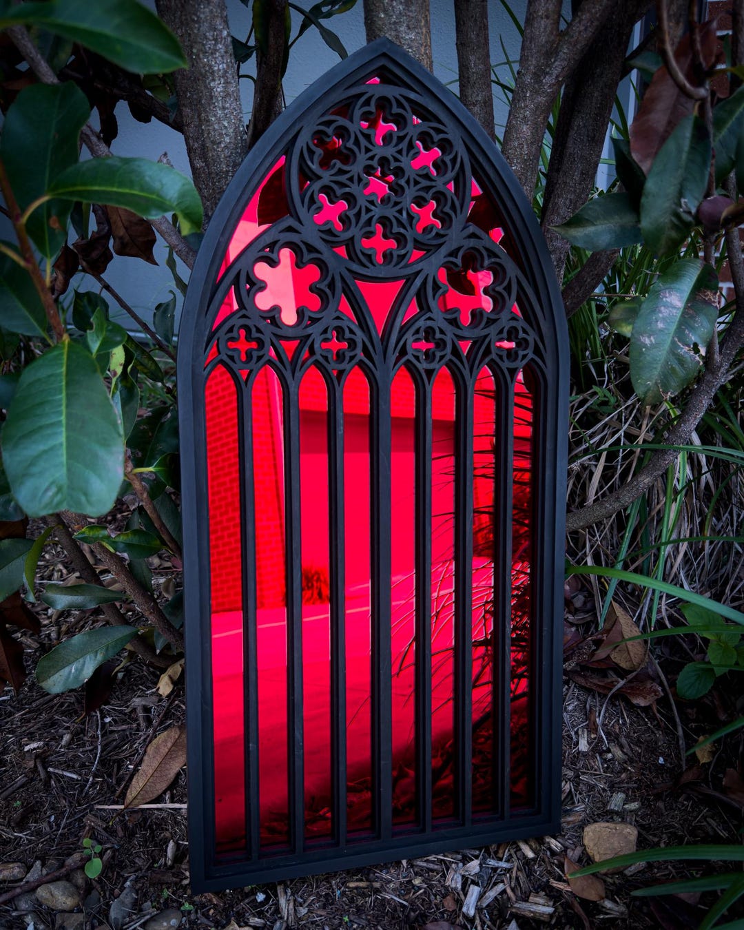 Gothic Arch Mirror | Cathedral | Dark Home Decor | Spooky | Halloween ...
