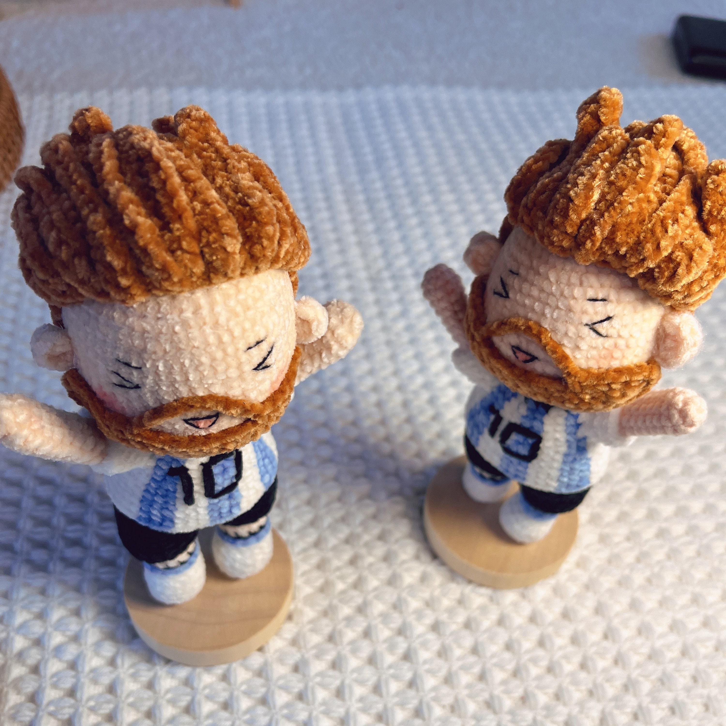 Lionel Messi Doll XL Larger Size Crochet Messi Plush Toy, Amigurumi ...