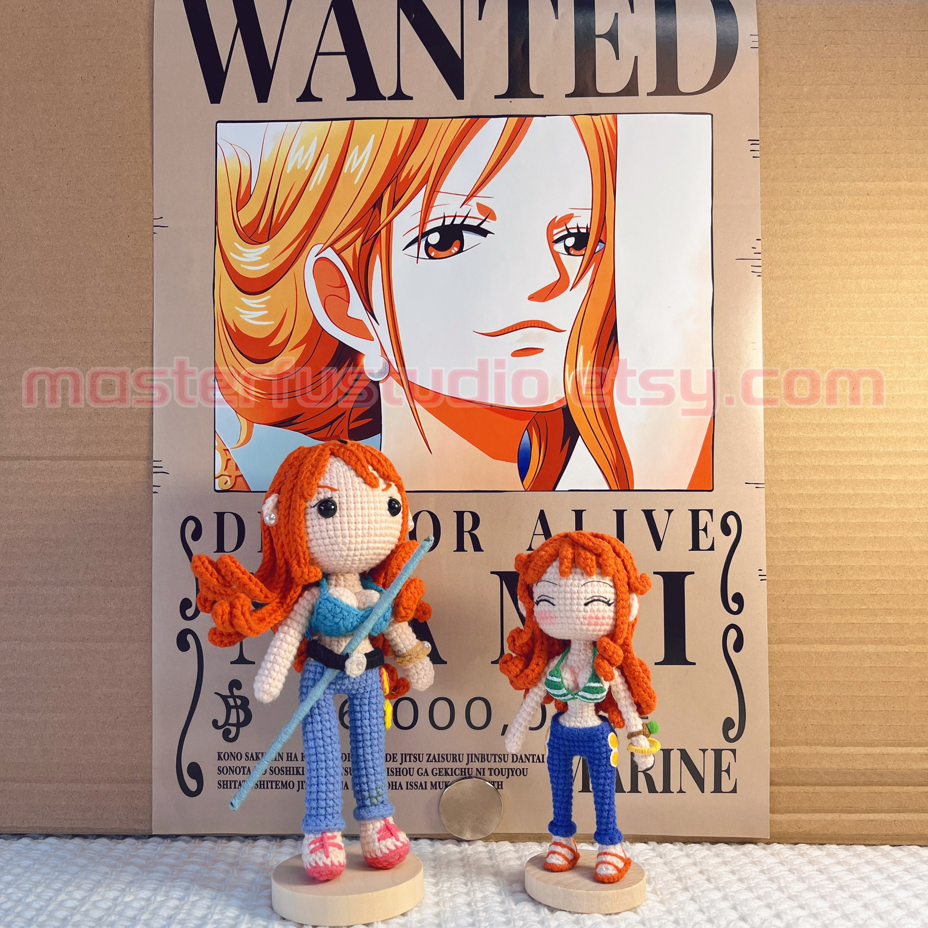One Piece Anime Doll Collection, One Piece Crochet, Straw Hat Pirates ...