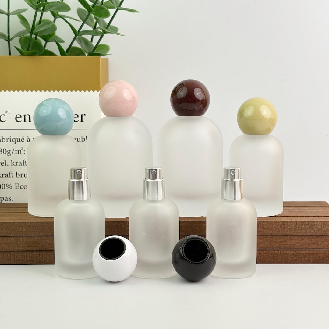 30ml 50ml 100ml Empty Frosted Glass Spray Bottle, Minimalist Perfume ...