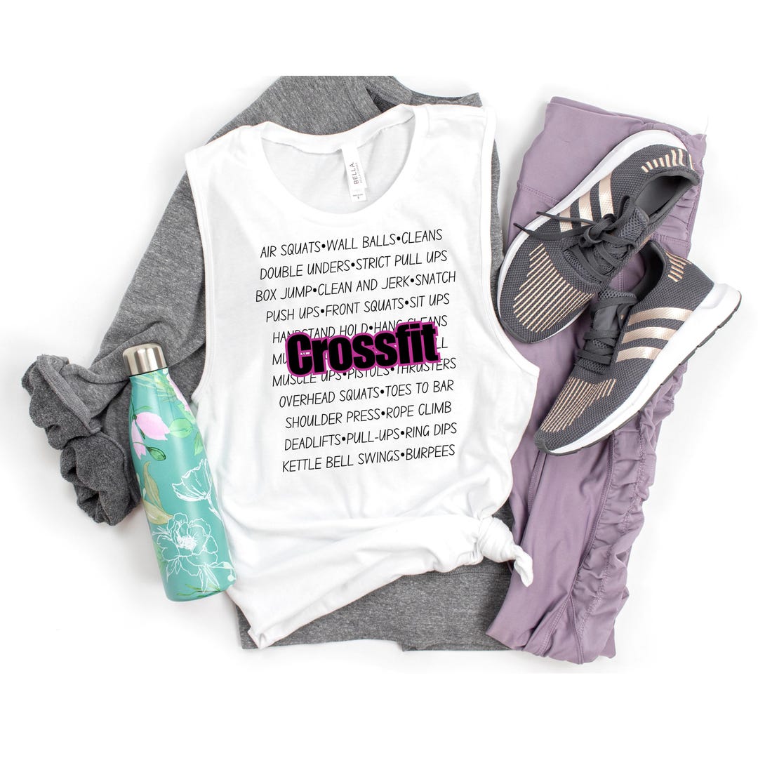 Crossfit Words Workout Digital Download - Etsy
