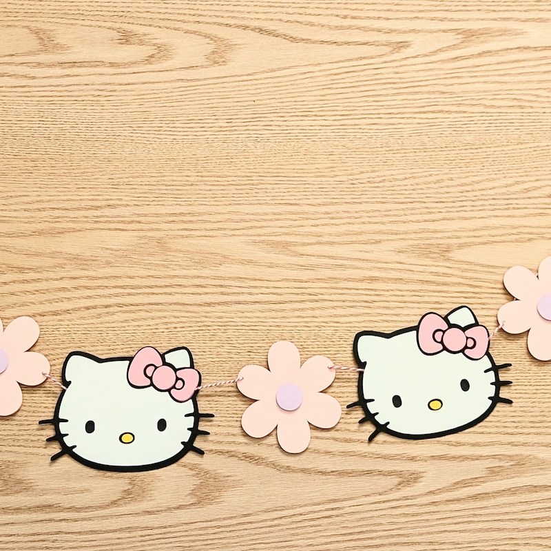 Hello Kittys Banner - Etsy