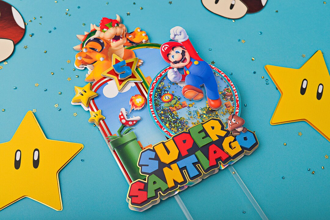 Super Mario Party Favors Etsy
