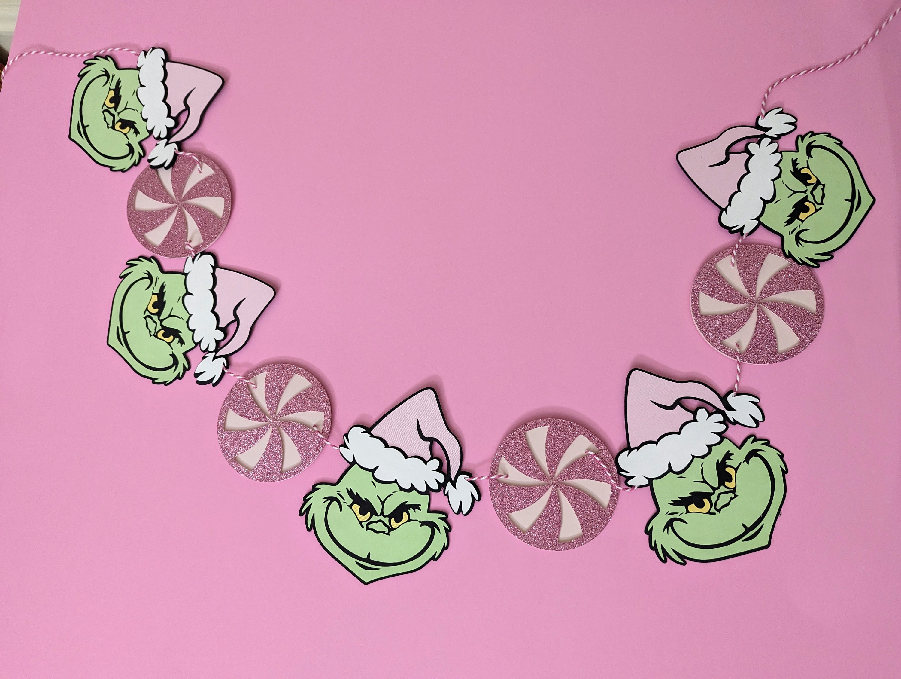 The Grinch Banner/garland - Etsy Canada