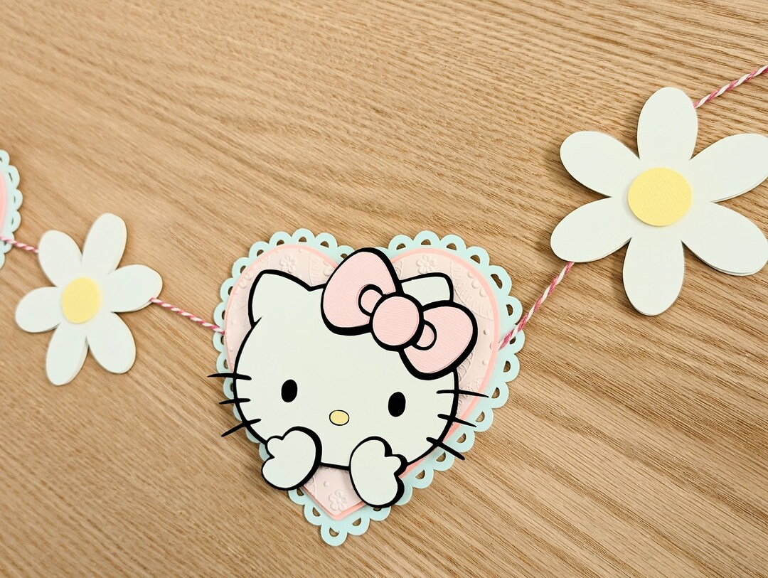 Hello Kitty Banner/garland - Etsy
