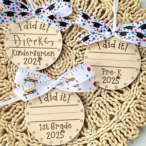 Kindergarten Preschool Pre-k Lanyard Ornament Graduation Keepsake ...