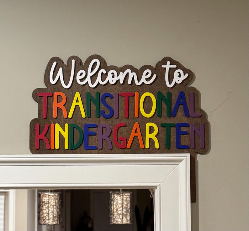 School Door Trim Signs | Daycare | Preschool | Kindergarten | Pre K ...