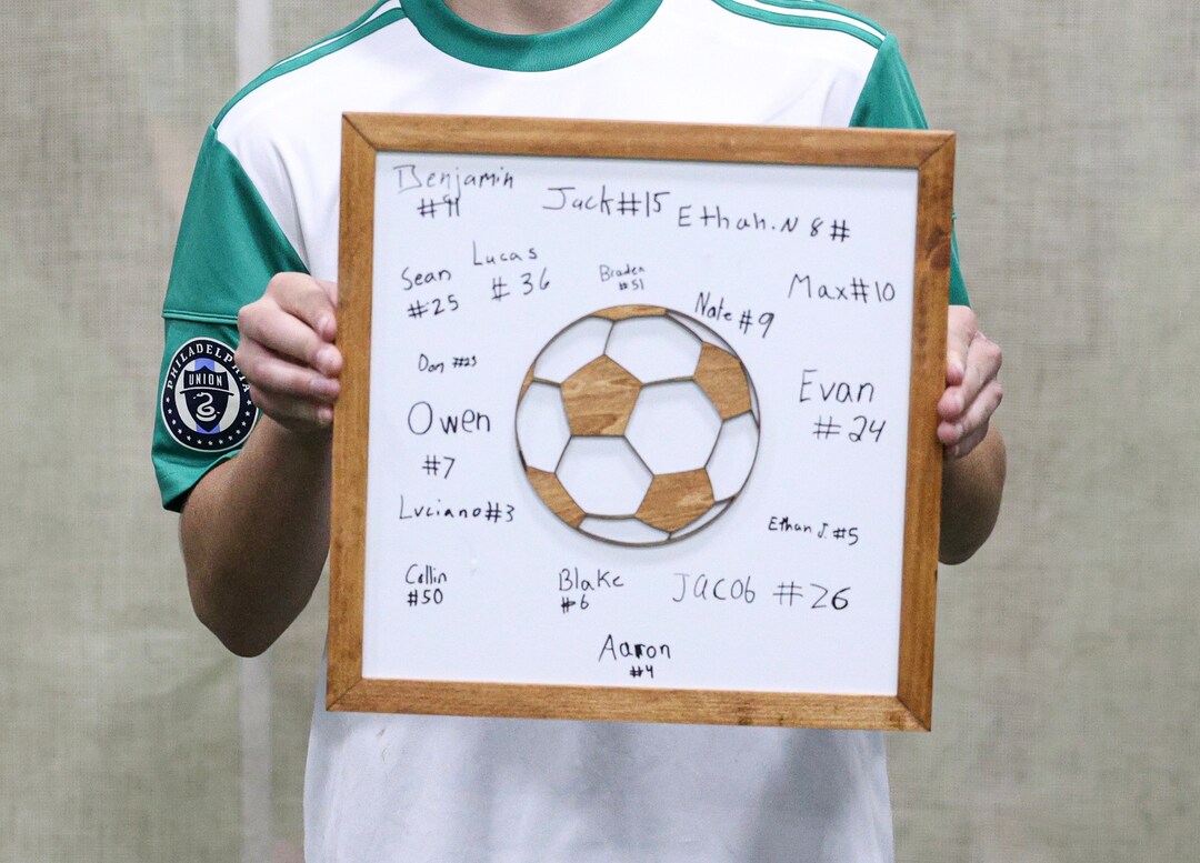 Signable Coach Appreciation Plaque | End of Season Gift | Coach Gift ...