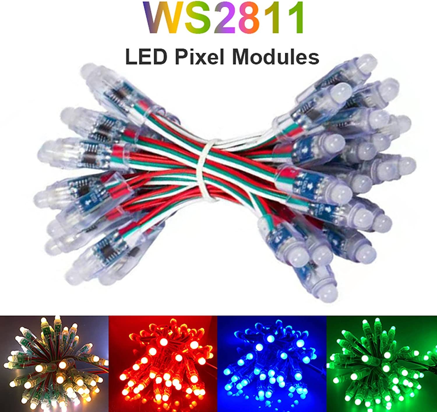 Soumik Electricals WS2811 Pixels Digital Addressable LED String Lights ...