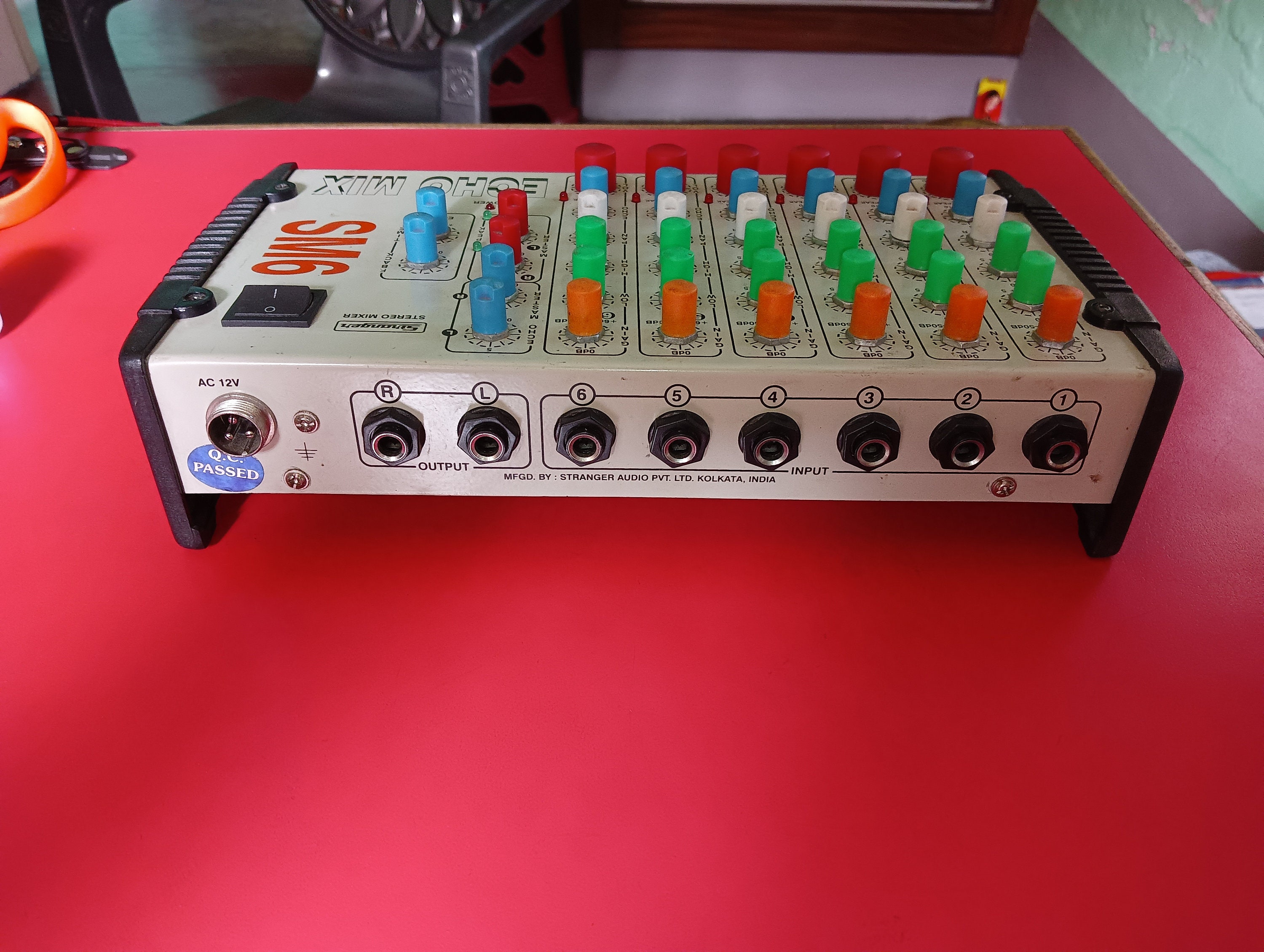 Stranger SM6 6-channel Stereo Echo Audio Mixer With Trs/jack Inputs - Etsy