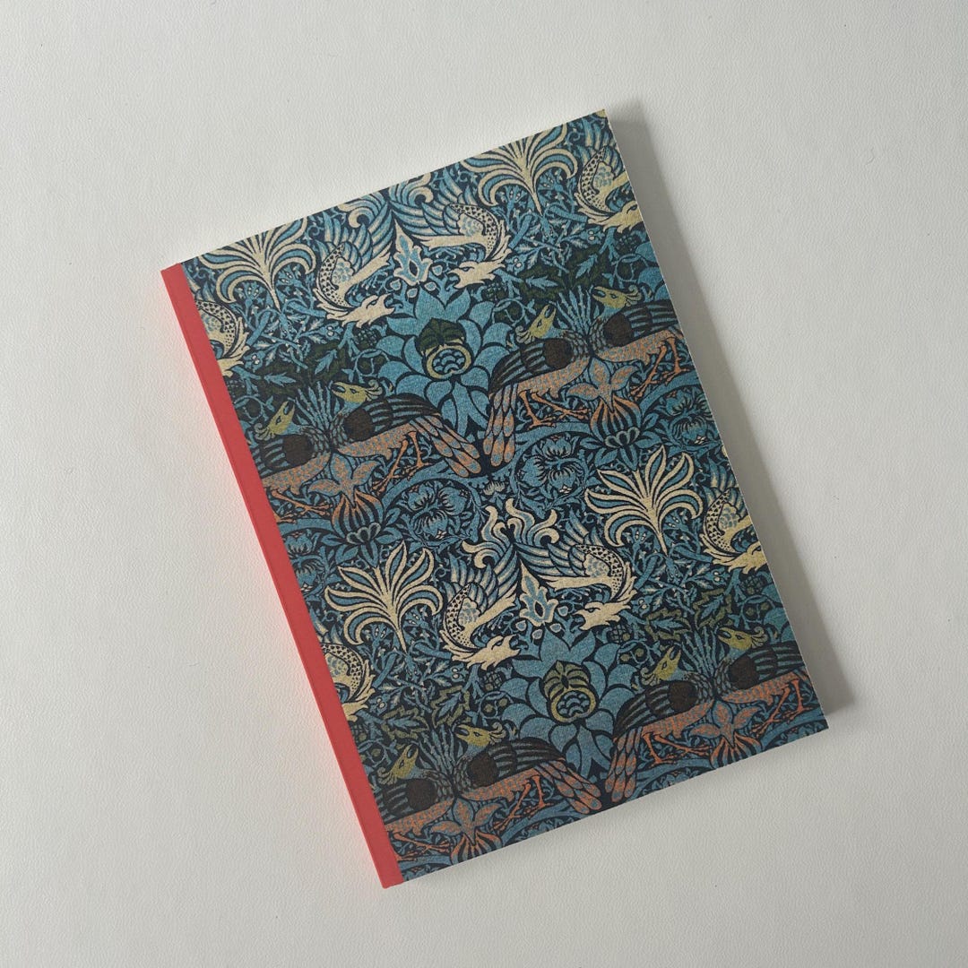 William Morris Notebook - Etsy
